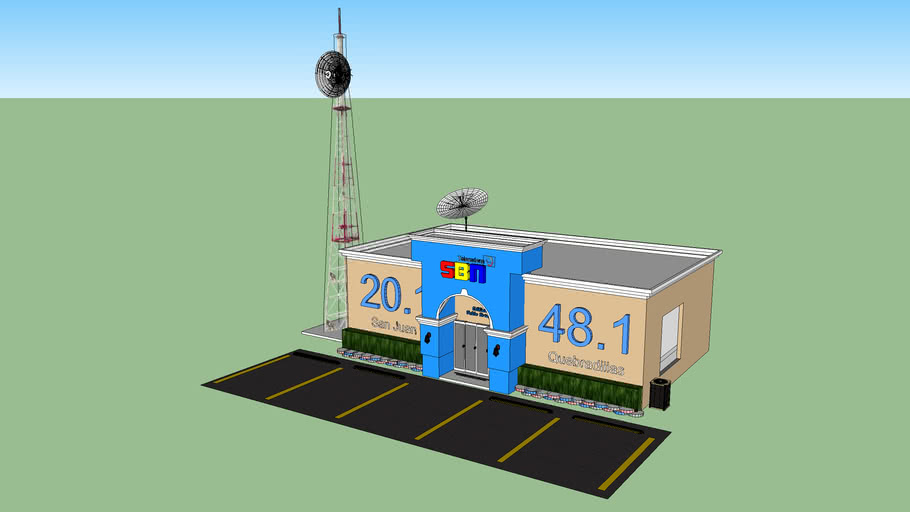 Senda Broadcasting Network Building | 3D Warehouse