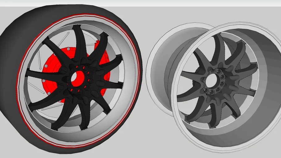 deep dish Rims | 3D Warehouse