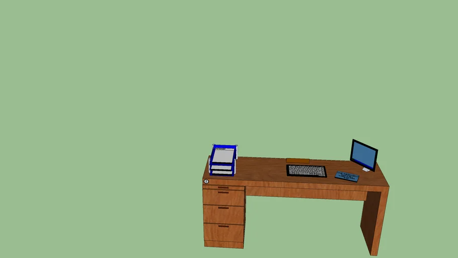 Office Desk | 3D Warehouse