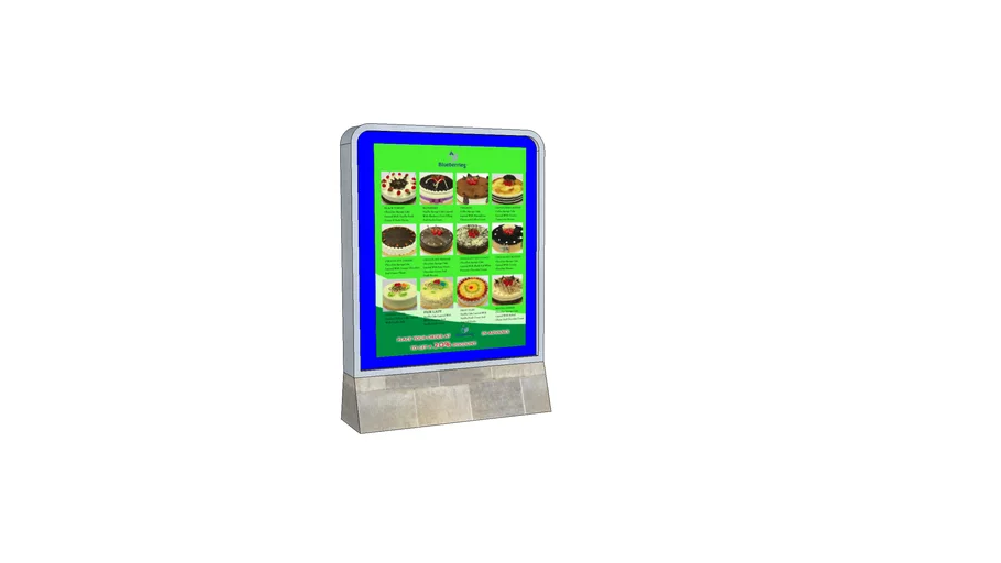 carsam menu display | 3D Warehouse