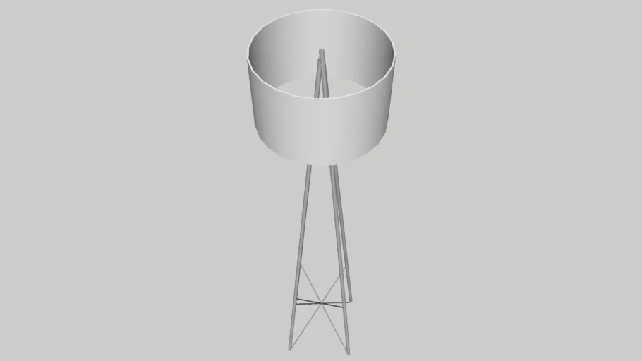 flos stand lamp | 3D Warehouse