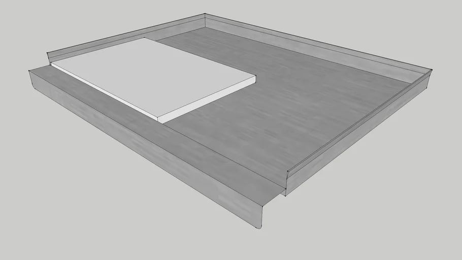 RIDALCO model RFPS-1620S Stainless Steel Food Prep Station with Cutting ...