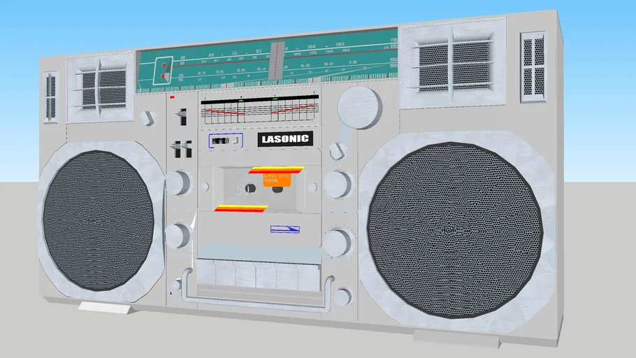 Boom box | 3D Warehouse