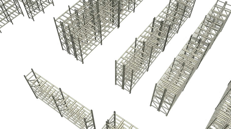 warehouse rack | 3D Warehouse