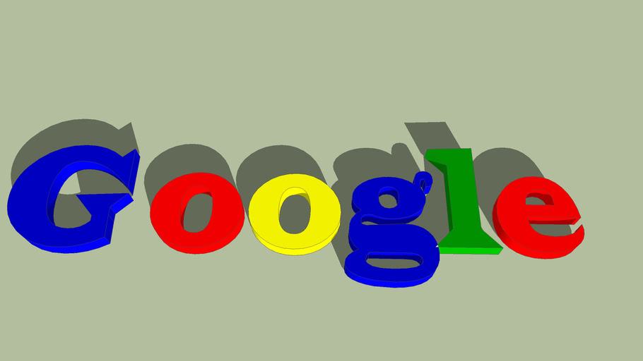-Google- I love google | 3D Warehouse