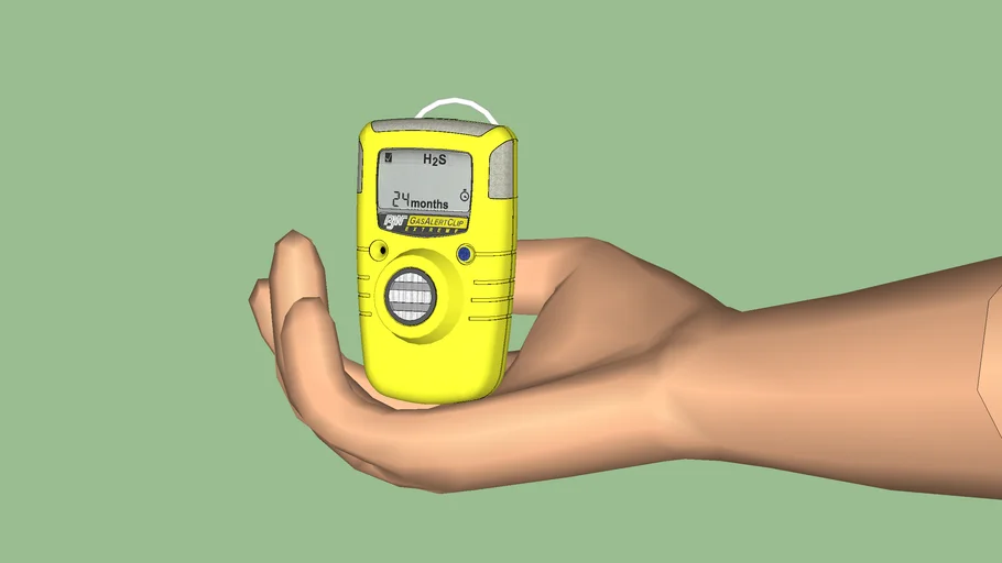 Safety First Series - Equipment - Single Gas Monitor | 3D Warehouse