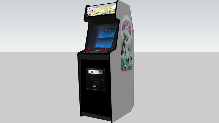 Rescue arcade game | 3D Warehouse