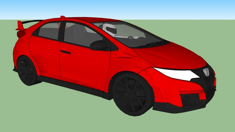 honda civic type r 2015 | 3D Warehouse