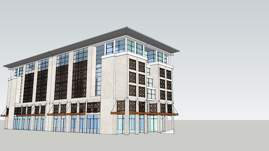 OFFICE BLOCK | 3D Warehouse