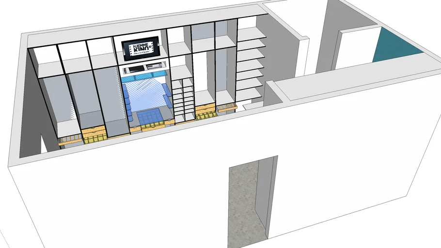 Guarda-roupas TV | 3D Warehouse