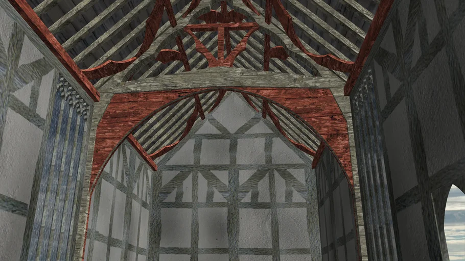 Medieval Hall with interior | 3D Warehouse