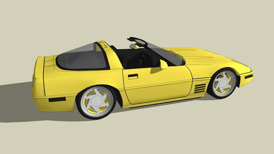 Chevrolet Corvette C4 | 3D Warehouse