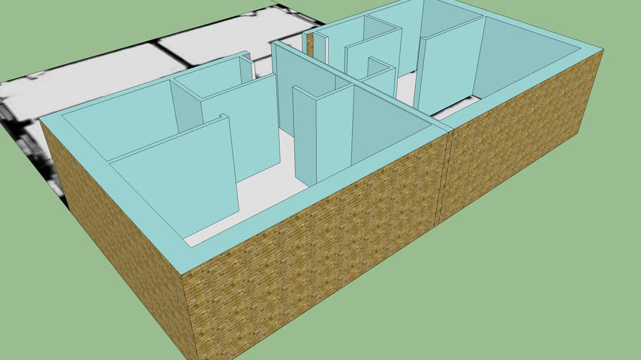 The sample of location of two 320 sq. feet studious in panel building ...