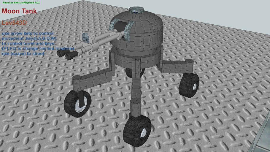 Moon Tank | 3D Warehouse