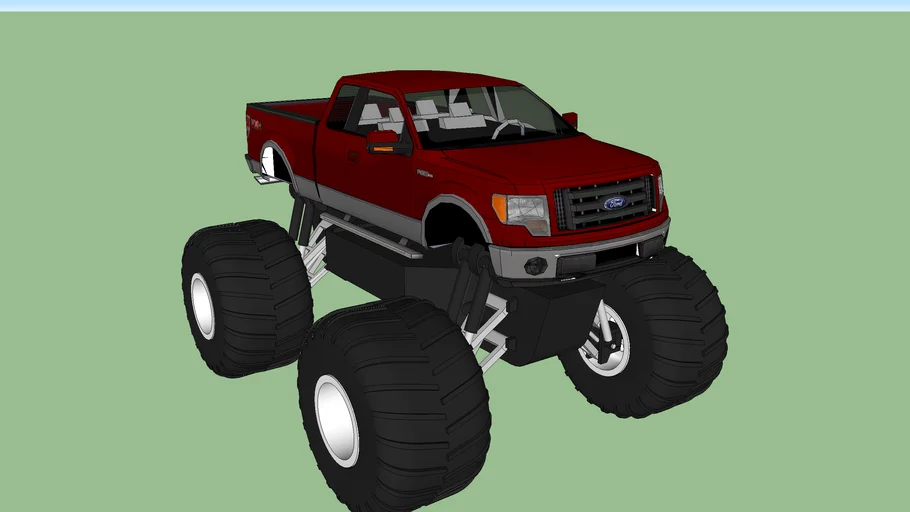 f-150 monster truck | 3D Warehouse