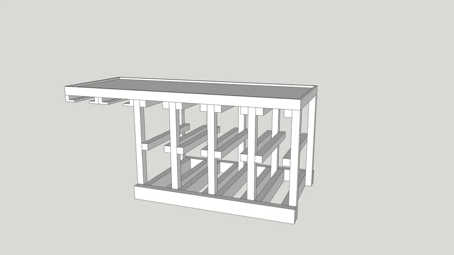 Wine Rack | 3D Warehouse
