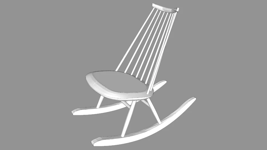 ARTEK MADEMOISELLE ROCKING CHAIR | 3D Warehouse