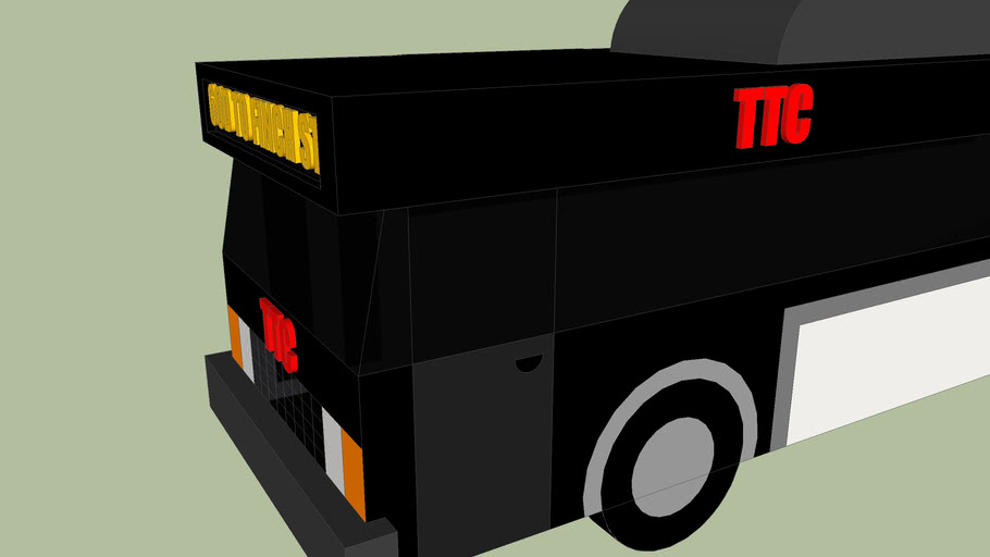 TTC BUS | 3D Warehouse