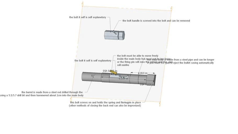 zip gun | 3D Warehouse