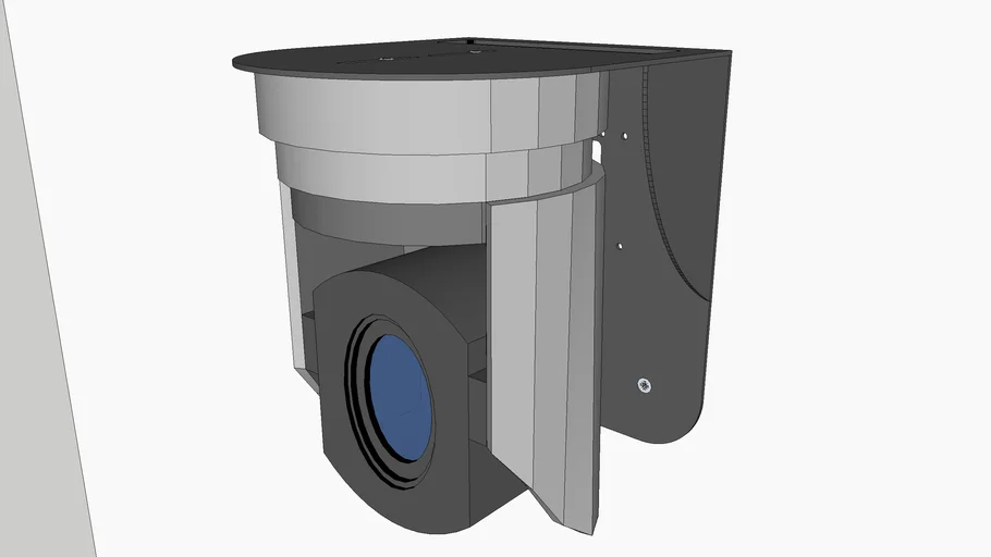 SONY BRC-H700 WITH BRCMWALL BROADCAST CAMERA | 3D Warehouse