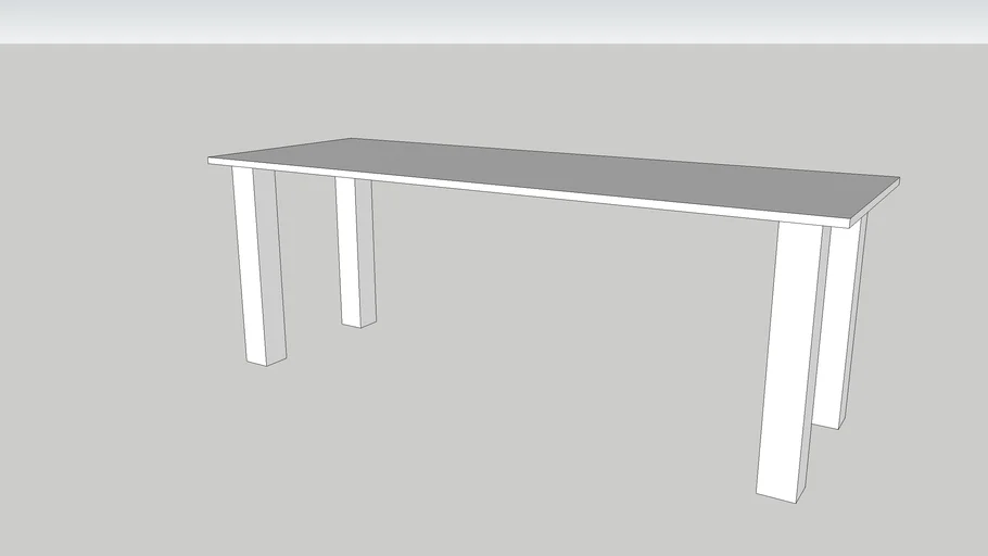 table basse simple | 3D Warehouse