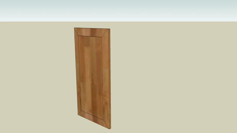raised panel | 3D Warehouse