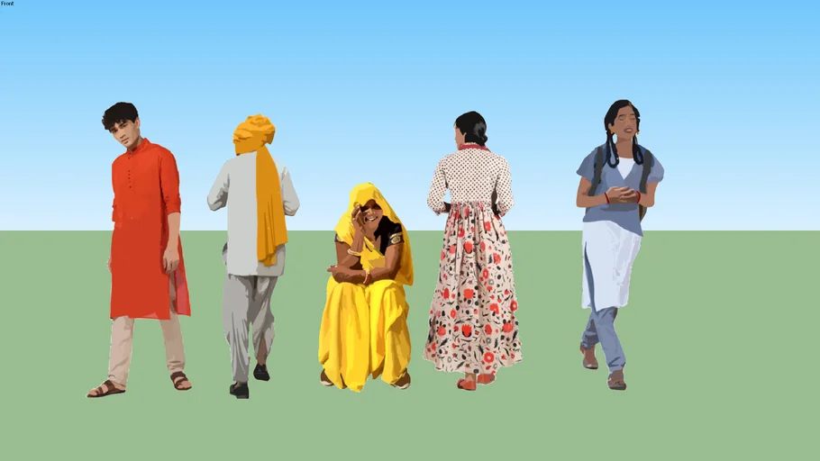 Asian People | 3D Warehouse