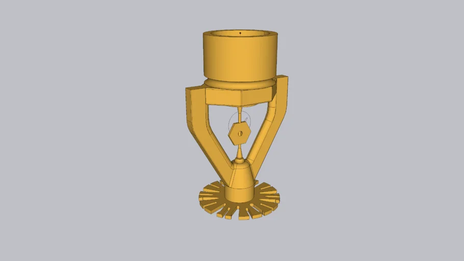 Sprinkler Pendent FR V4998 | 3D Warehouse