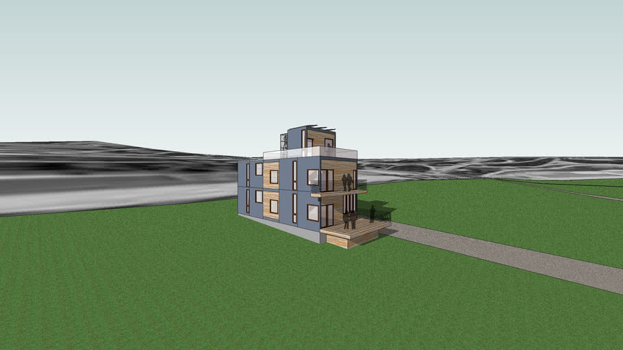 Modular House Prototype | 3D Warehouse