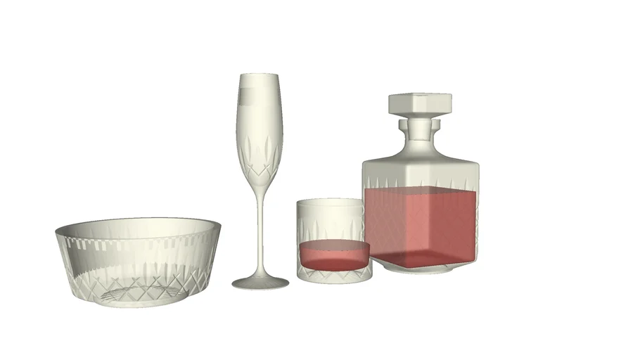 decor crystal whiskey | 3D Warehouse