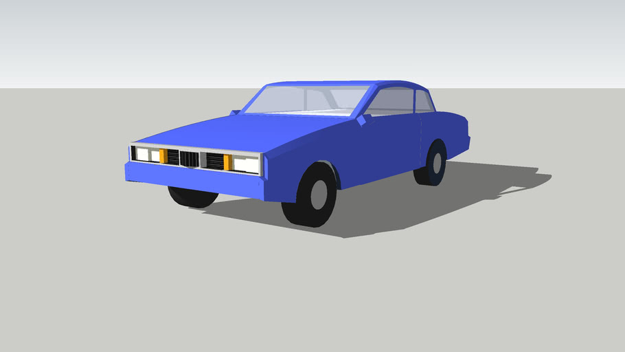 Classic Muscle Car even newer model | 3D Warehouse
