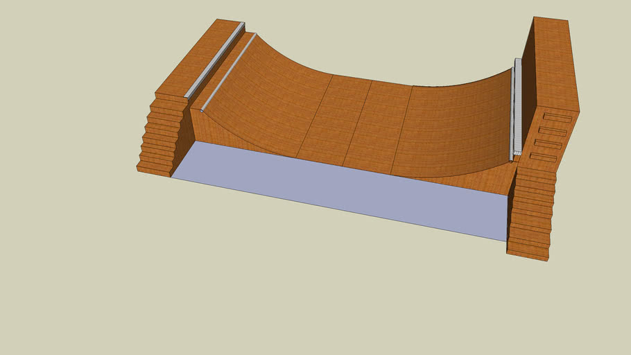 Mini Ramp with Box and Wall | 3D Warehouse