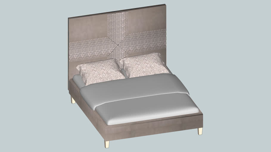 Padded Headboard | 3D Warehouse
