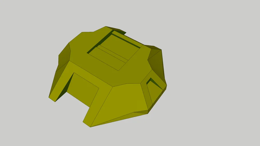 HALO Master Chief Shoulder Armor from HALO Infiinite | 3D Warehouse