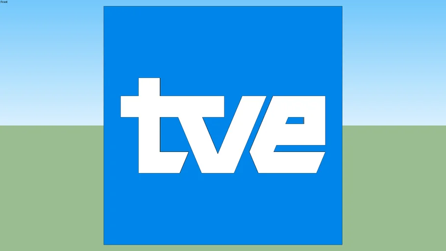 TVE logo (1991-2008) | 3D Warehouse