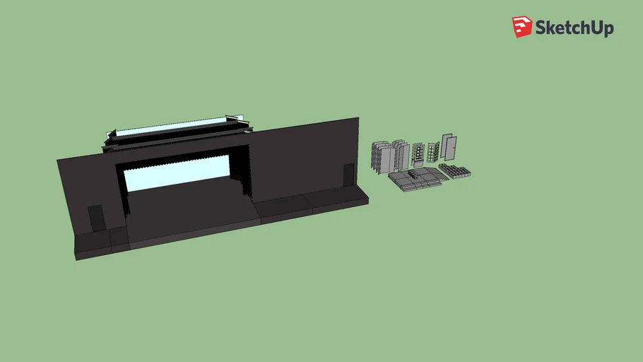 HPU Theatre Stage | 3D Warehouse