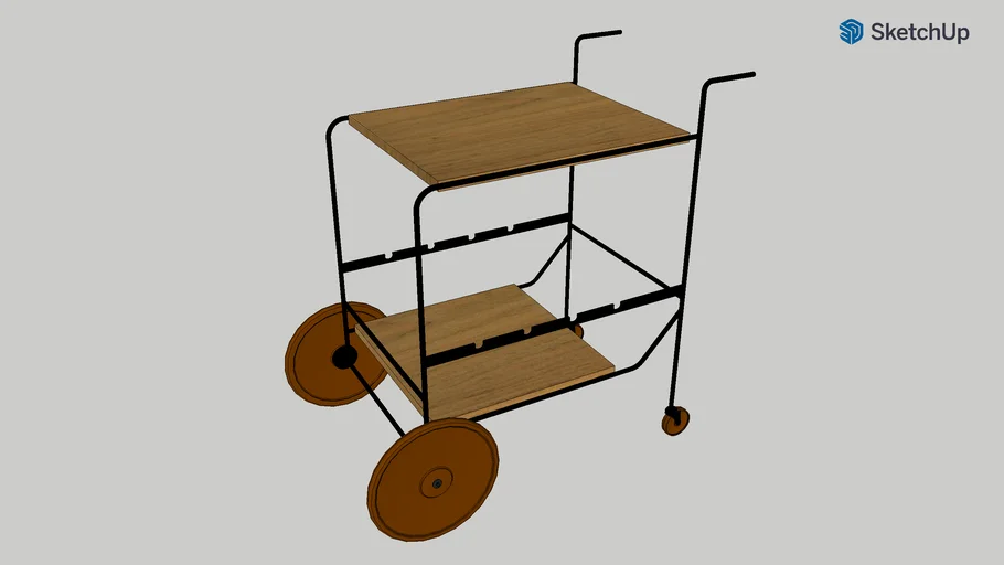 Carrinho de Bebidas Split | 3D Warehouse