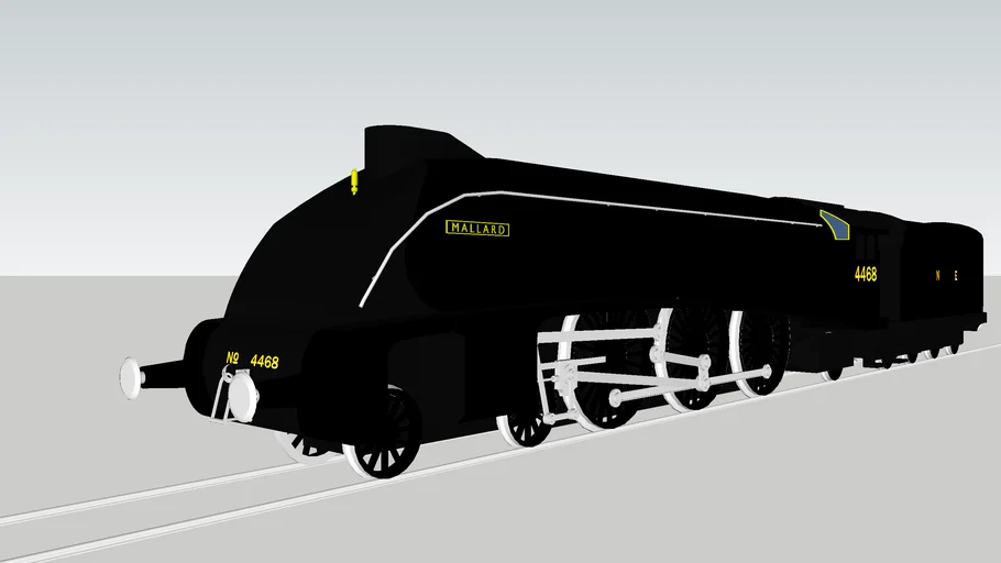 LNER No. 4468 ''Mallard'' (1943) | 3D Warehouse