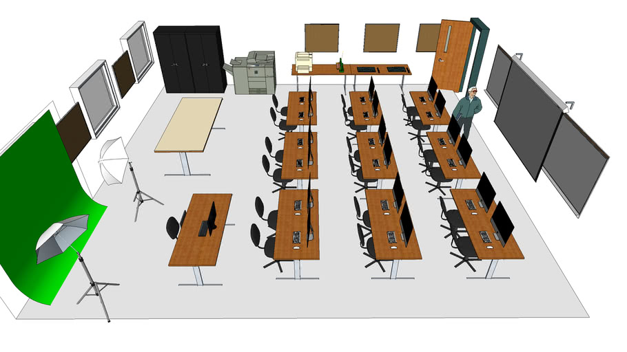 Digital Media Classroom | 3D Warehouse