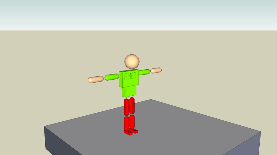 Ragdoll in Sketchy Physics | 3D Warehouse