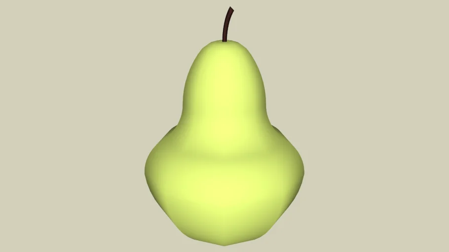 Pear | 3D Warehouse