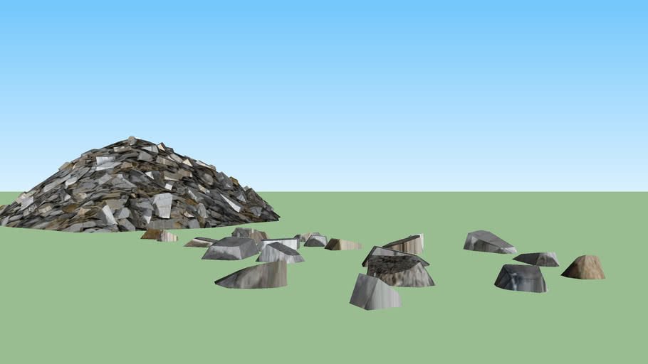 Debris pile set 7 | 3D Warehouse