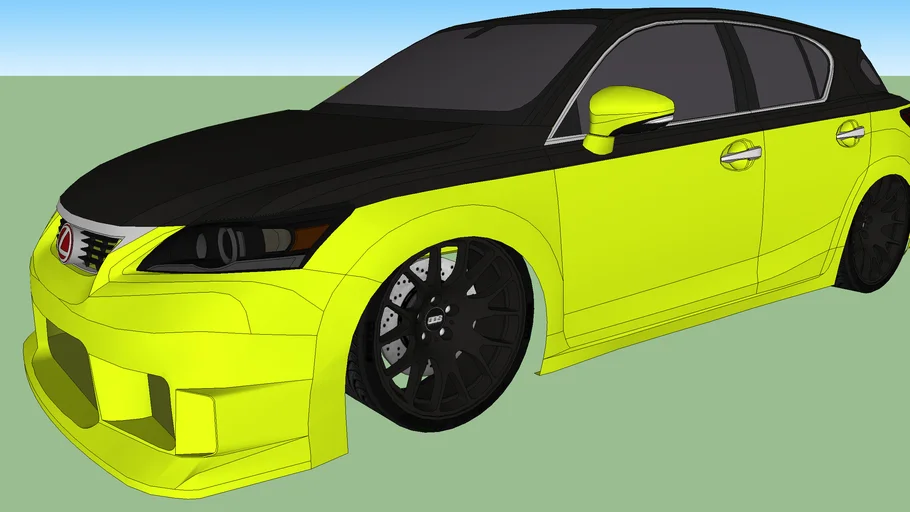 Tuning Lexus CT200h | 3D Warehouse