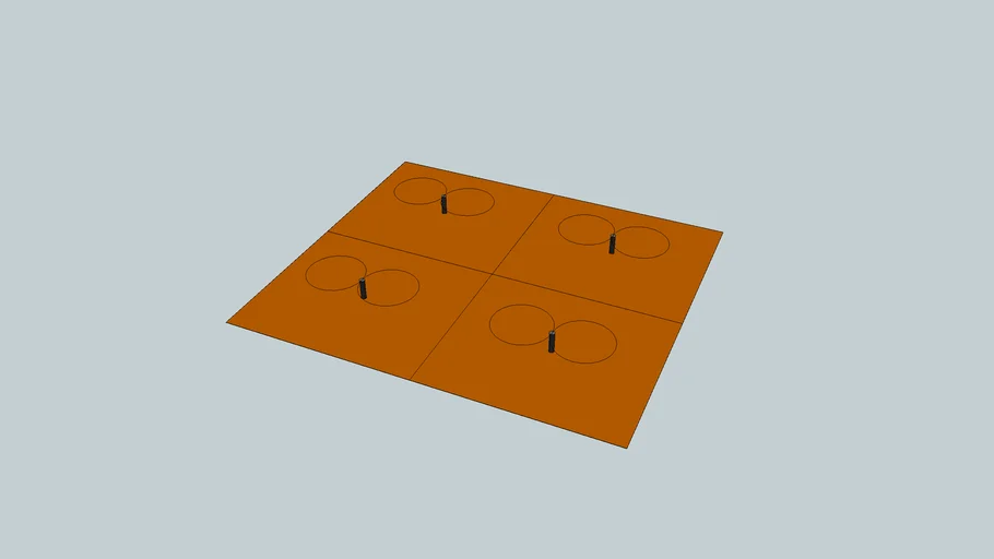 4 Stack bi loop Antenna | 3D Warehouse