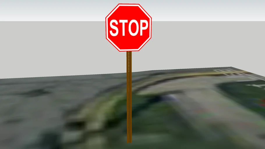 Stop Sign | 3D Warehouse