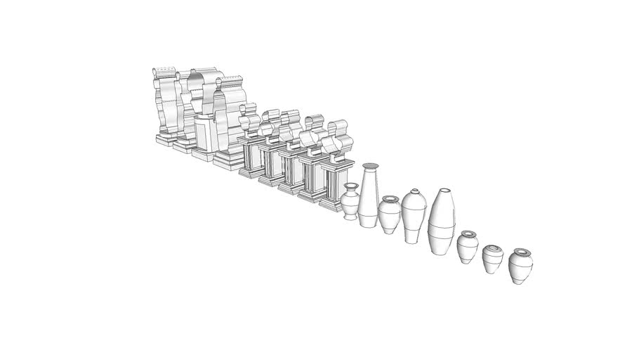 3D Roman Statues | 3D Warehouse