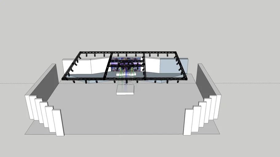 led wall&projector | 3D Warehouse