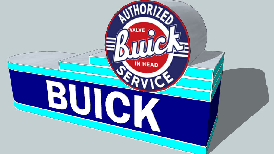Classic Buick Sign | 3D Warehouse