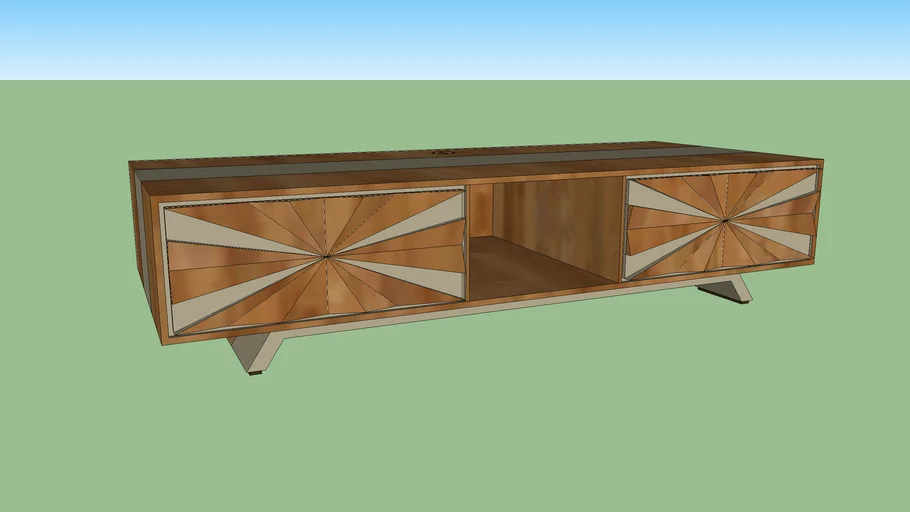 Tv Table | 3D Warehouse