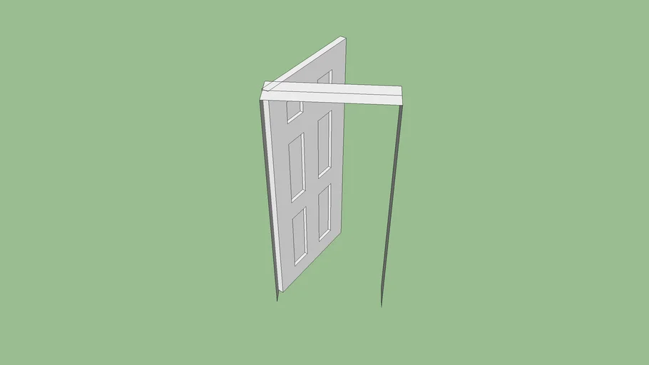 Door, Shaker Style | 3D Warehouse